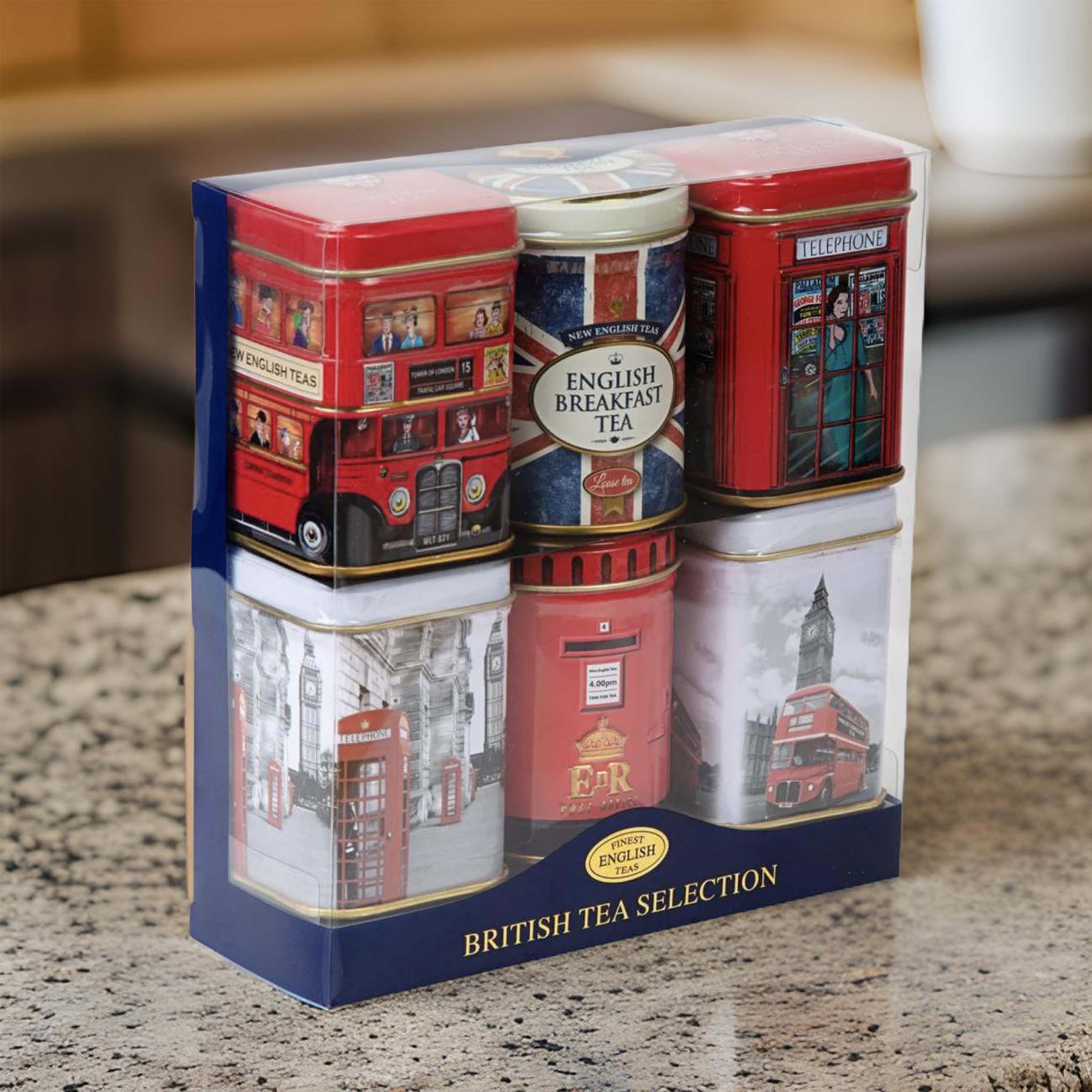 Traditions Of Britain Tea Caddy Gift Set 75g - British Gift Shop