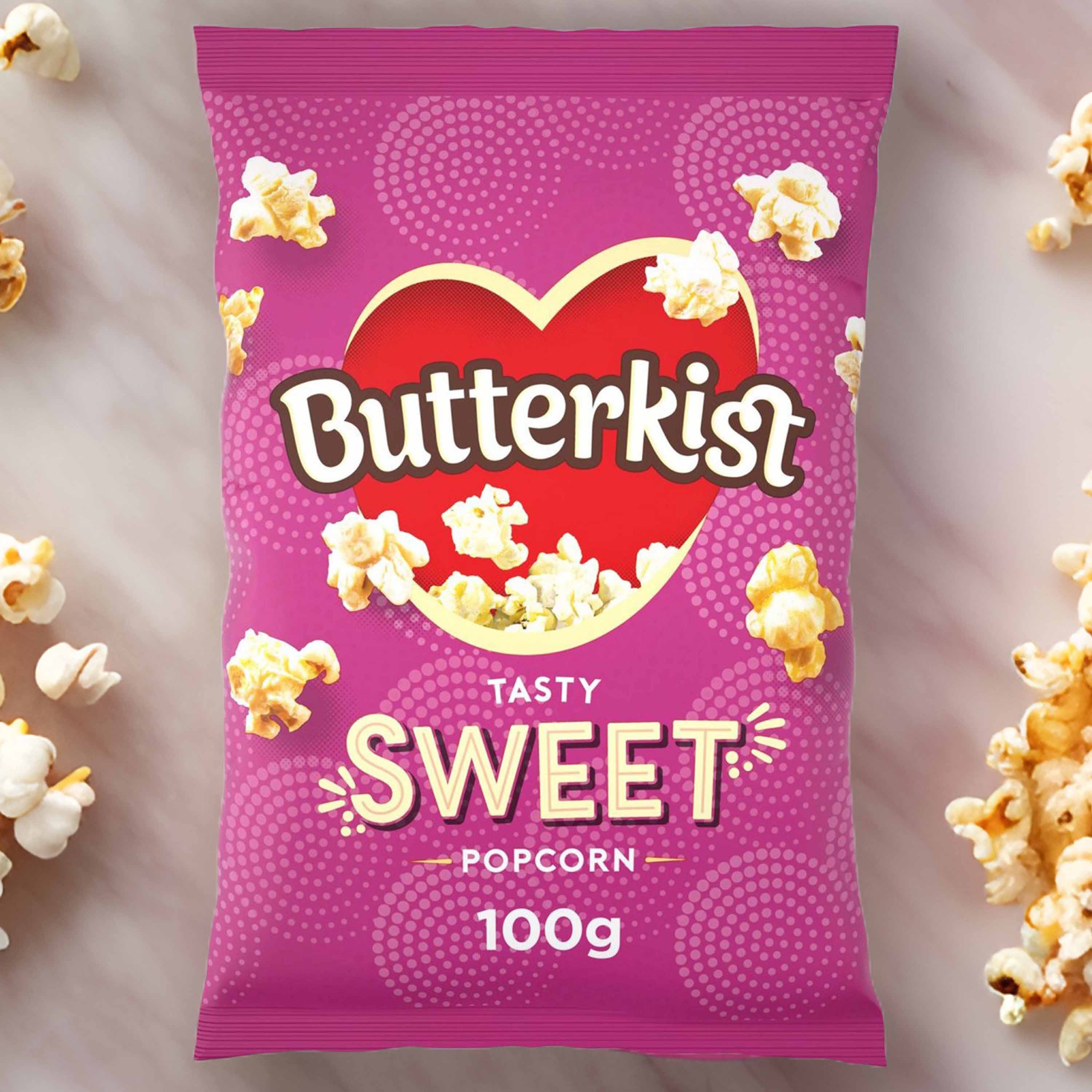 Butterkist Cinema Sweet Popcorn - 100g – British Gift Shop