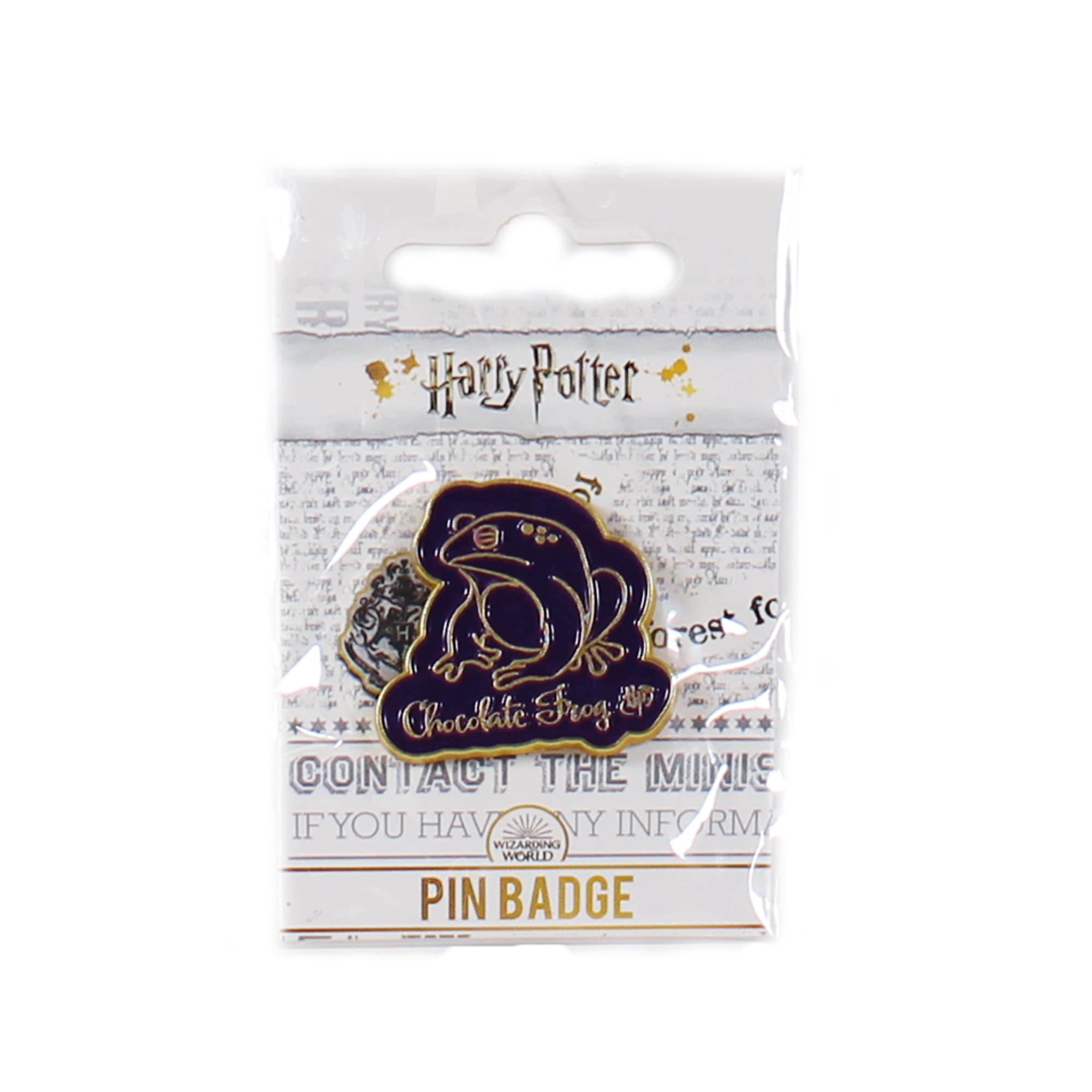 Chocolate Frog Pin Badge - Harry Potter – British Gift Shop