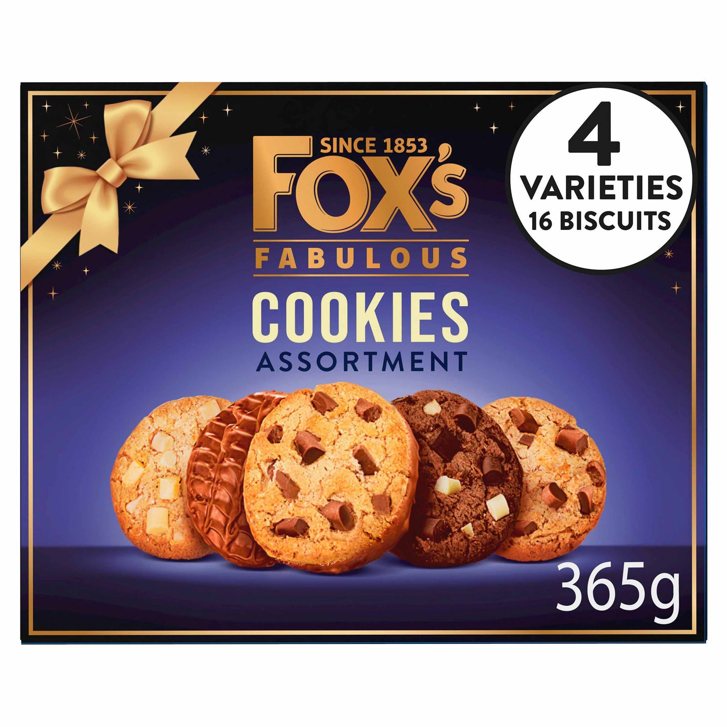 Fox's Fabulous Cookies Assortment 365g – British Gift Shop