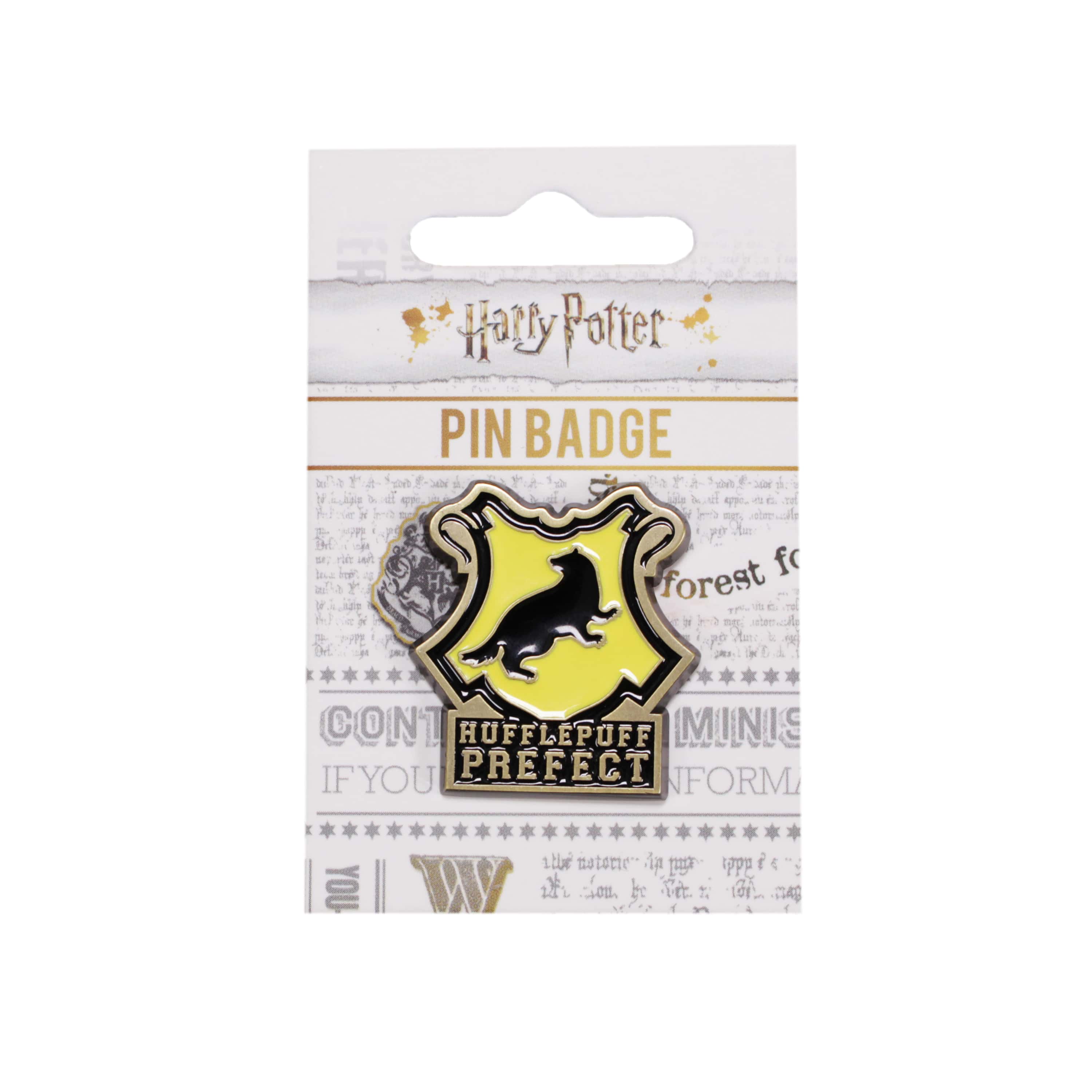 Hufflepuff Prefect Pin Badge - Harry Potter – British Gift Shop
