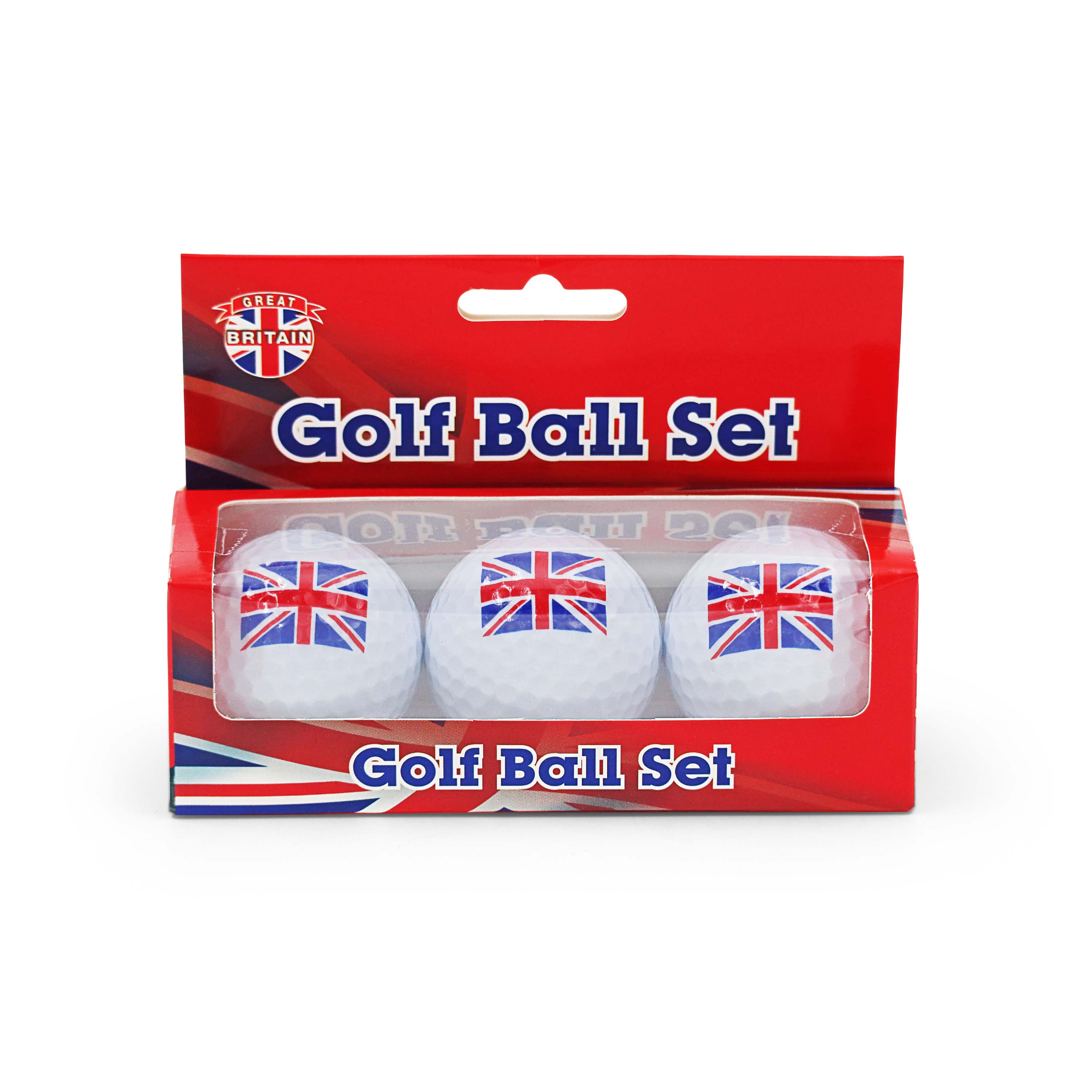 UK Souvenir Golf Ball Set - British Gift Shop