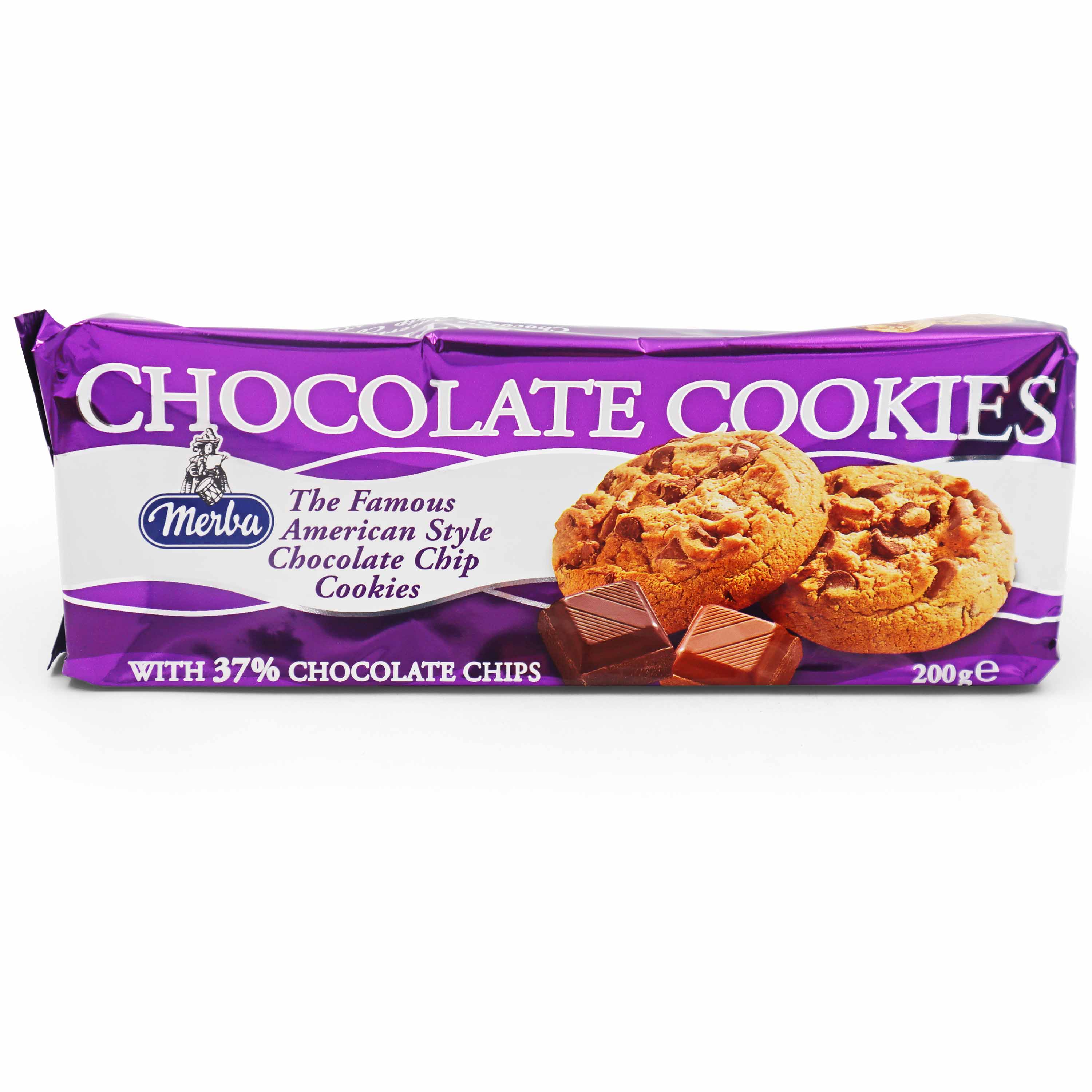 Merba Chocolate Cookies 200g – British Gift Shop