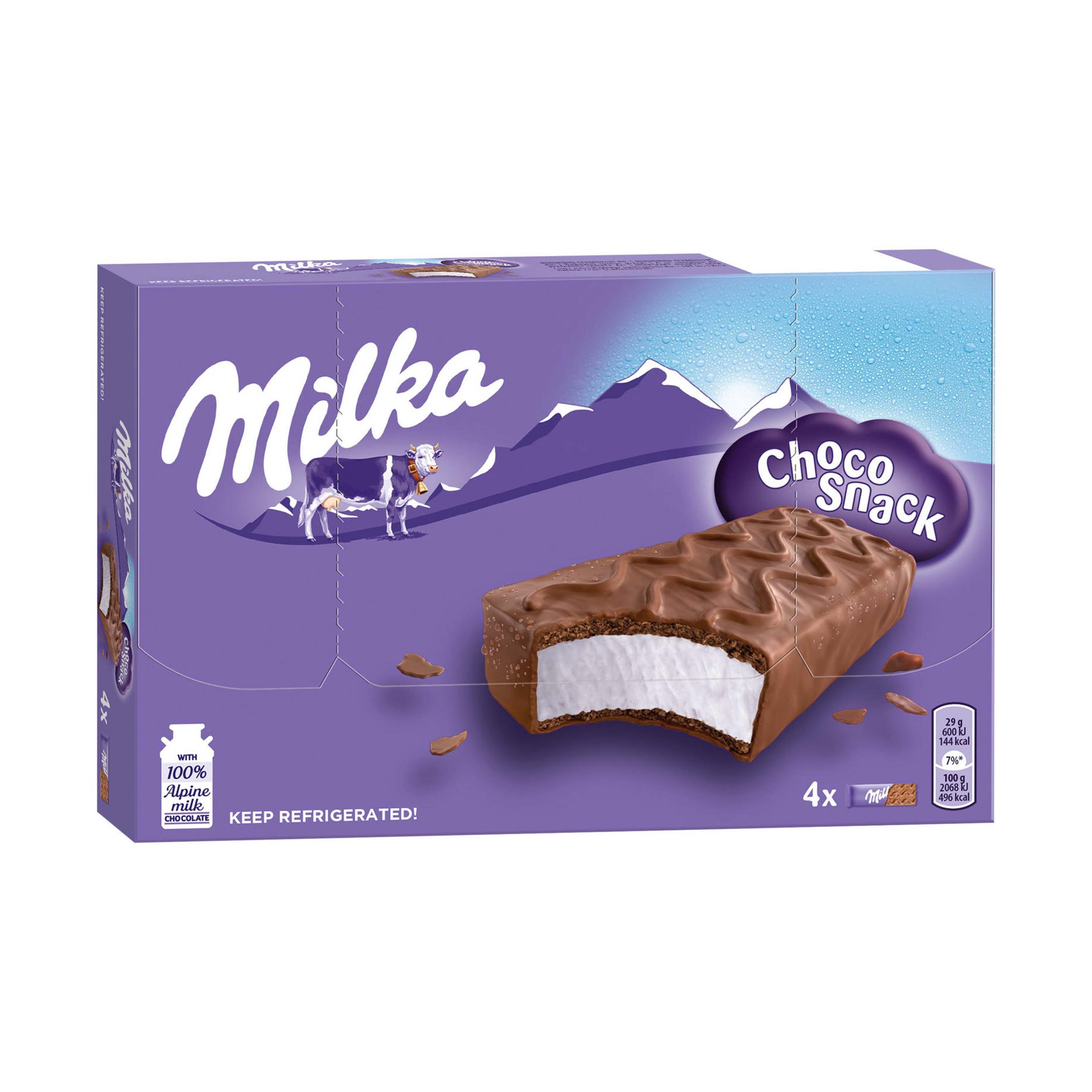 Milka Choco Snack 4 x 29g (116g) – British Gift Shop