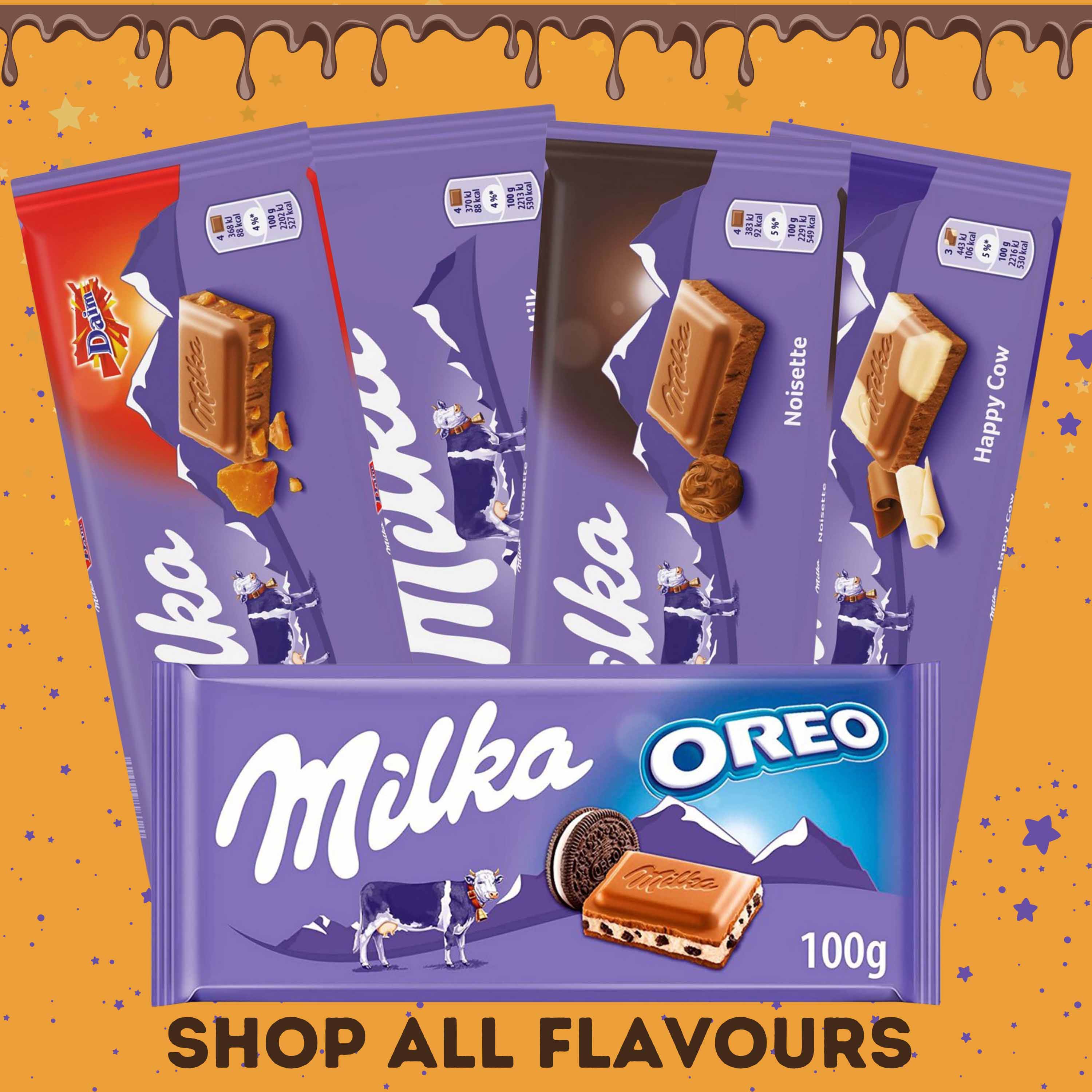 Milka Hazelnut Chocolate Bar - 100g – British Gift Shop