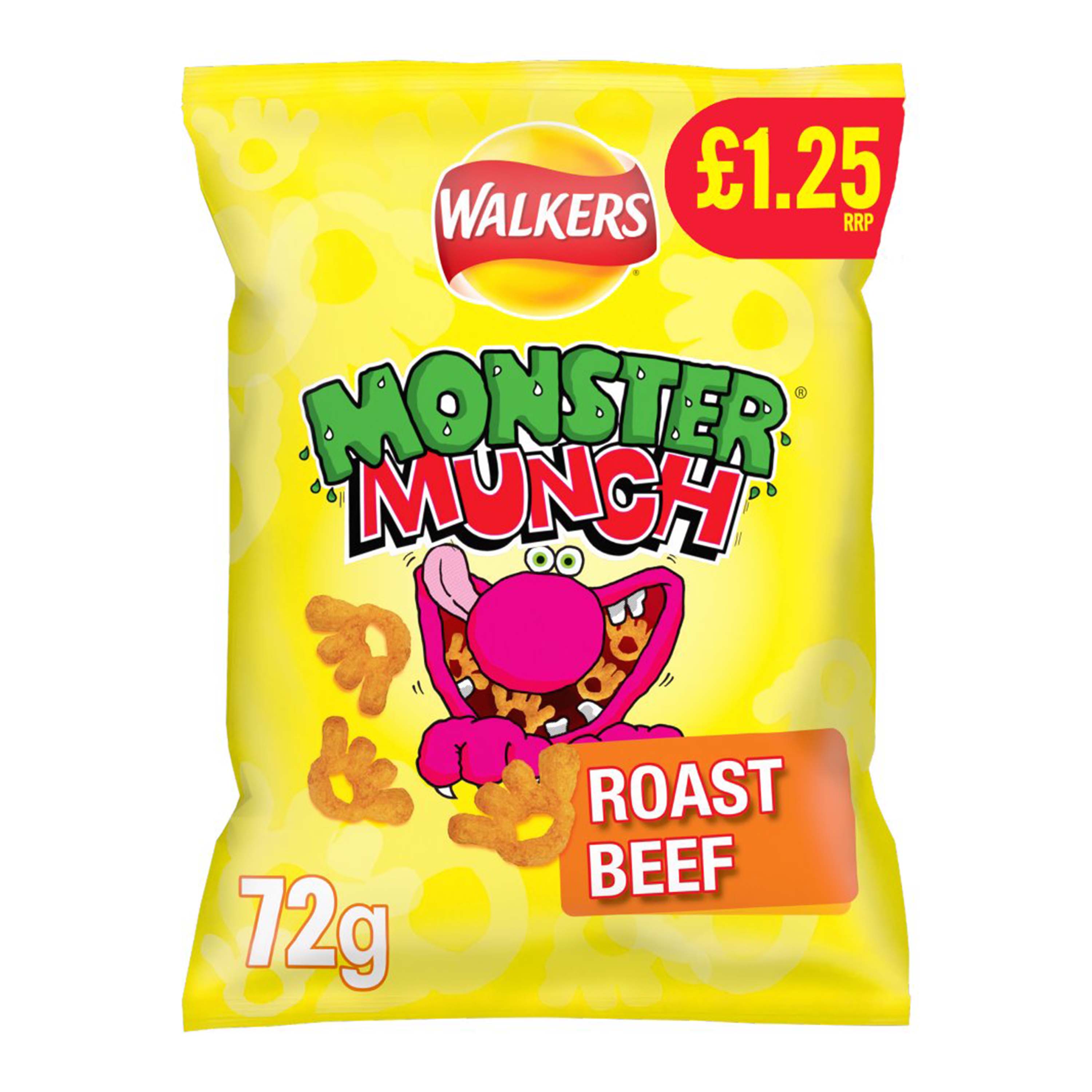 Monster Munch Roast Beef 72g – British Gift Shop