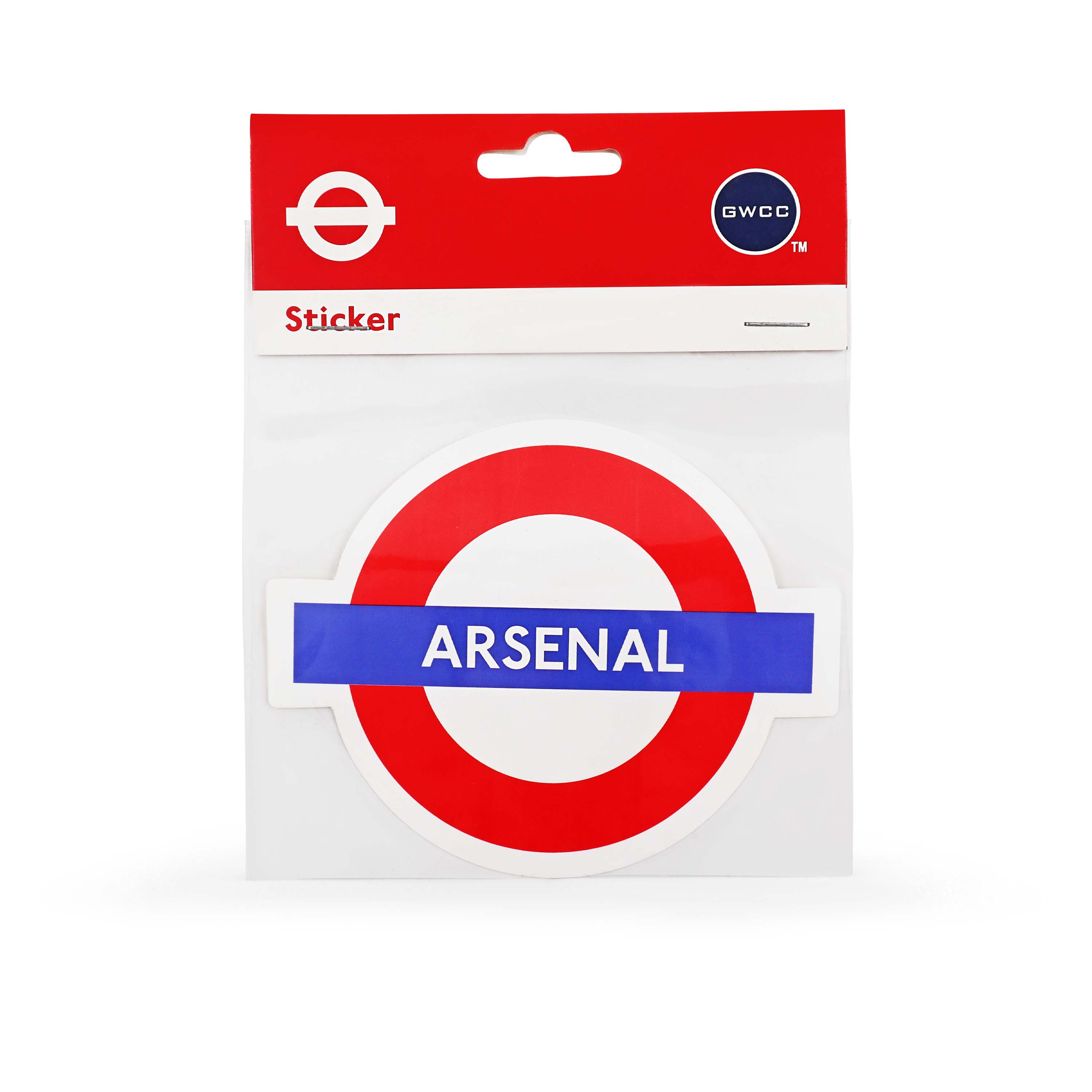 TFL London Underground Vinyl Sticker - Arsenal – British Gift Shop