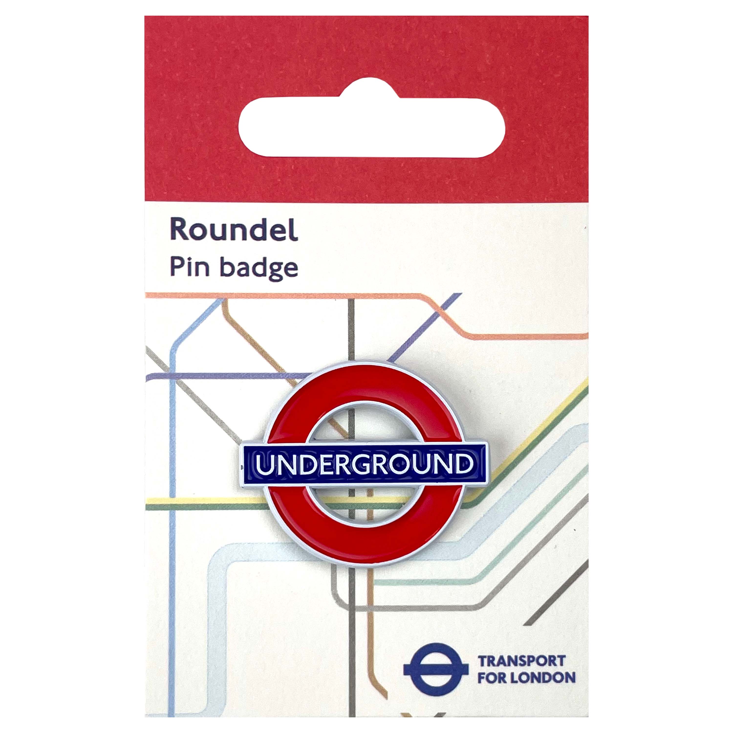 TFL Pin Badge - Underground – British Gift Shop