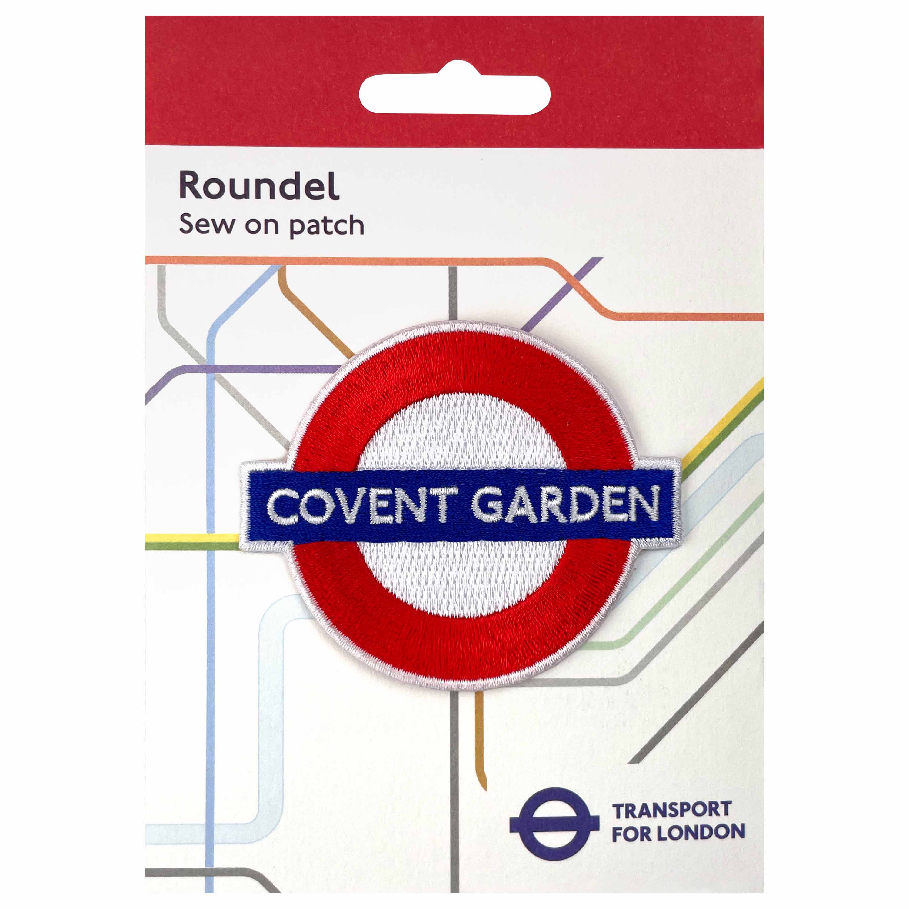 TFL Sew on Patch - Covent Garden – British Gift Shop