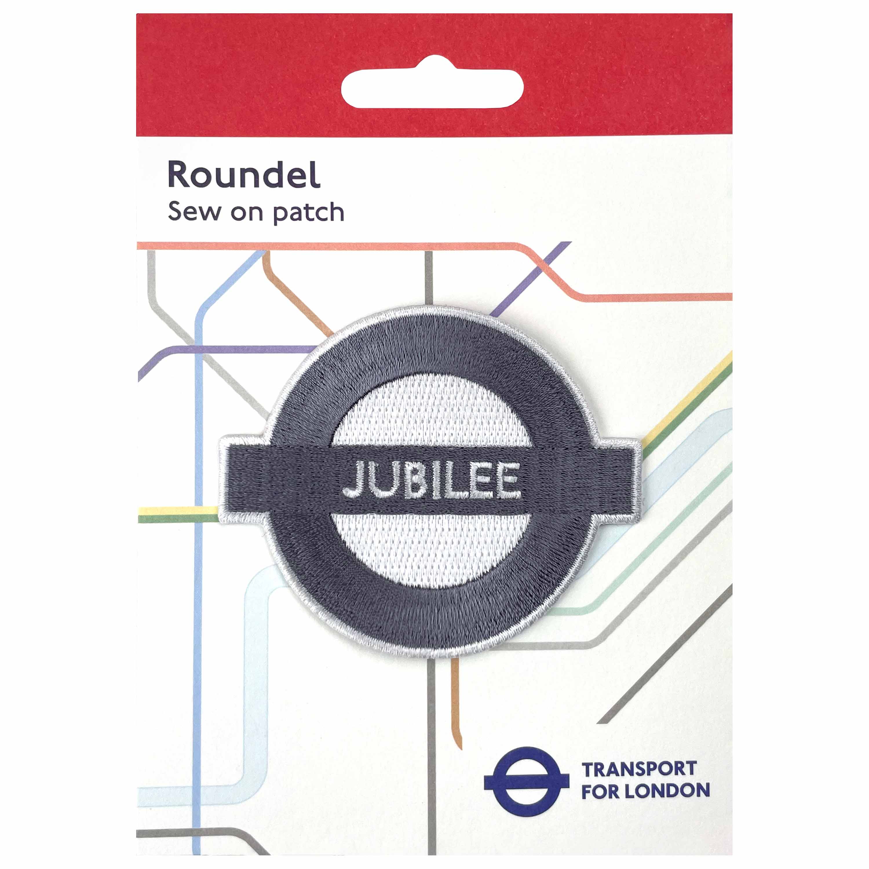TFL Sew on Patch - Jubilee – British Gift Shop