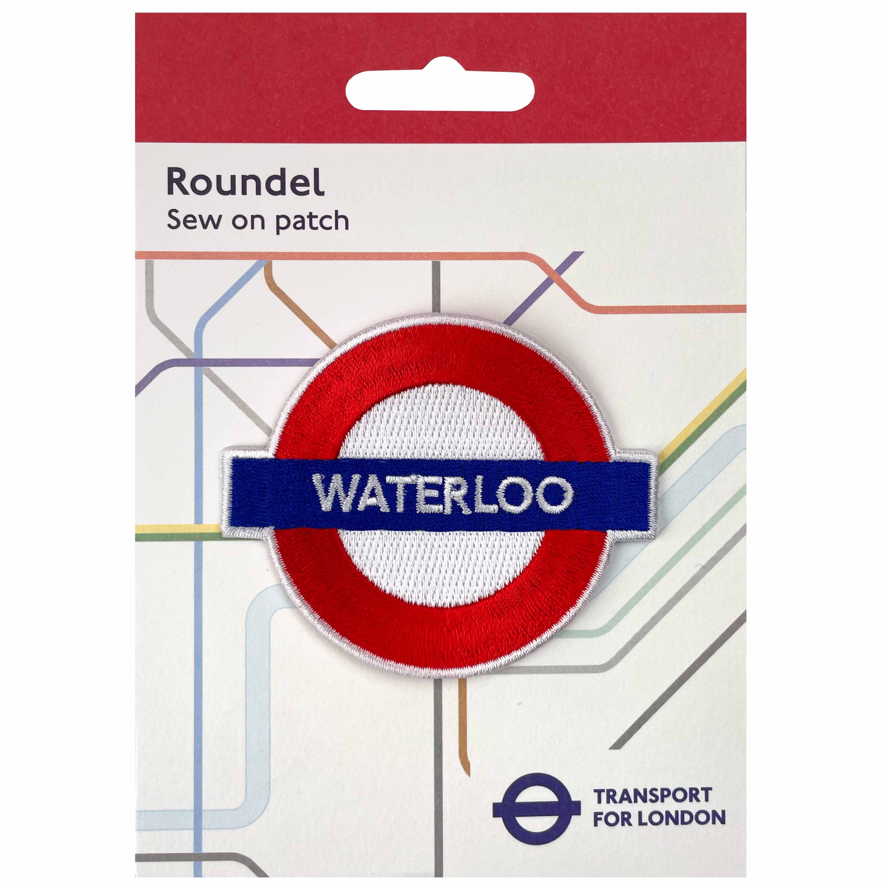 TFL Sew on Patch - Waterloo – British Gift Shop