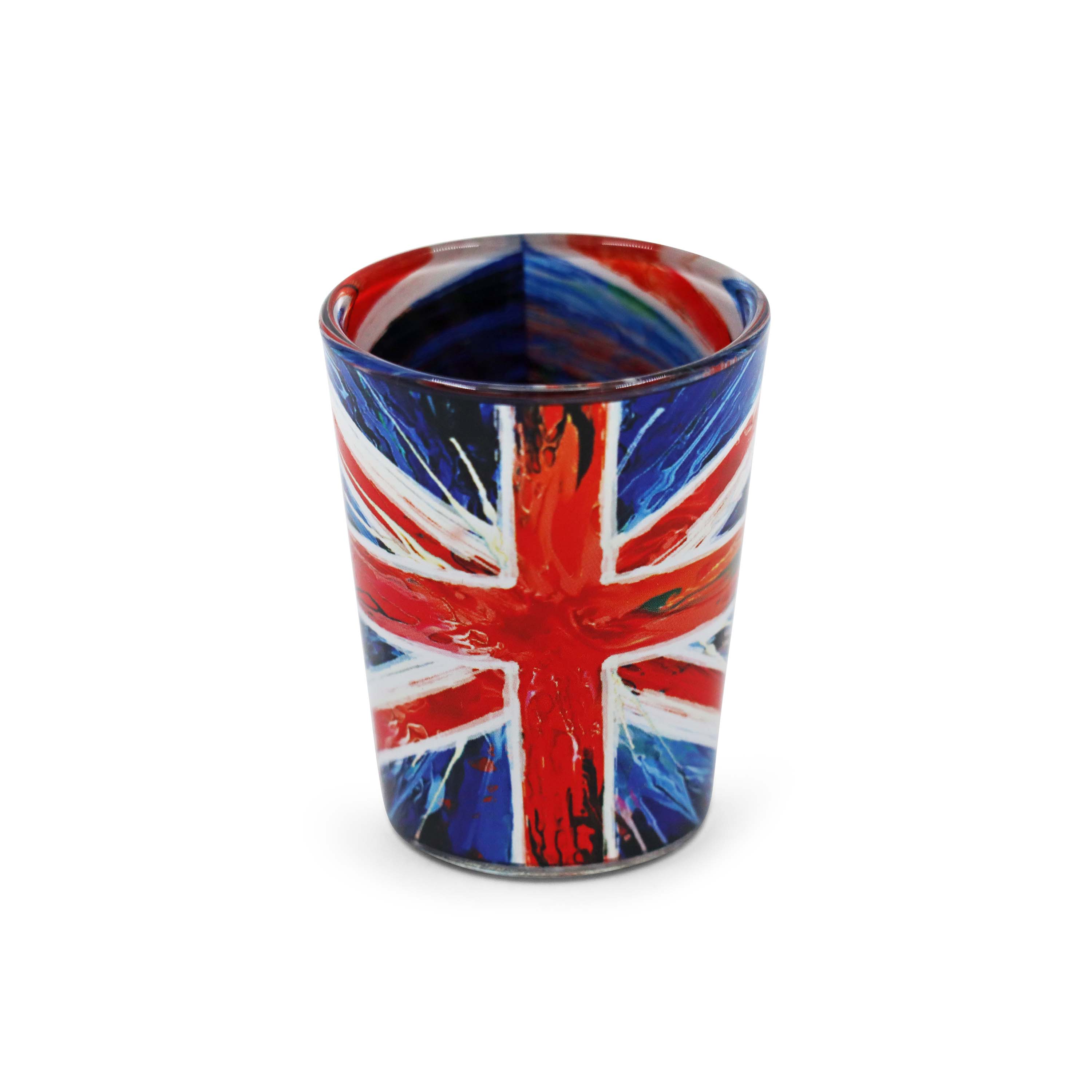 Union Jack London Themed Shot Glass – British Gift Shop