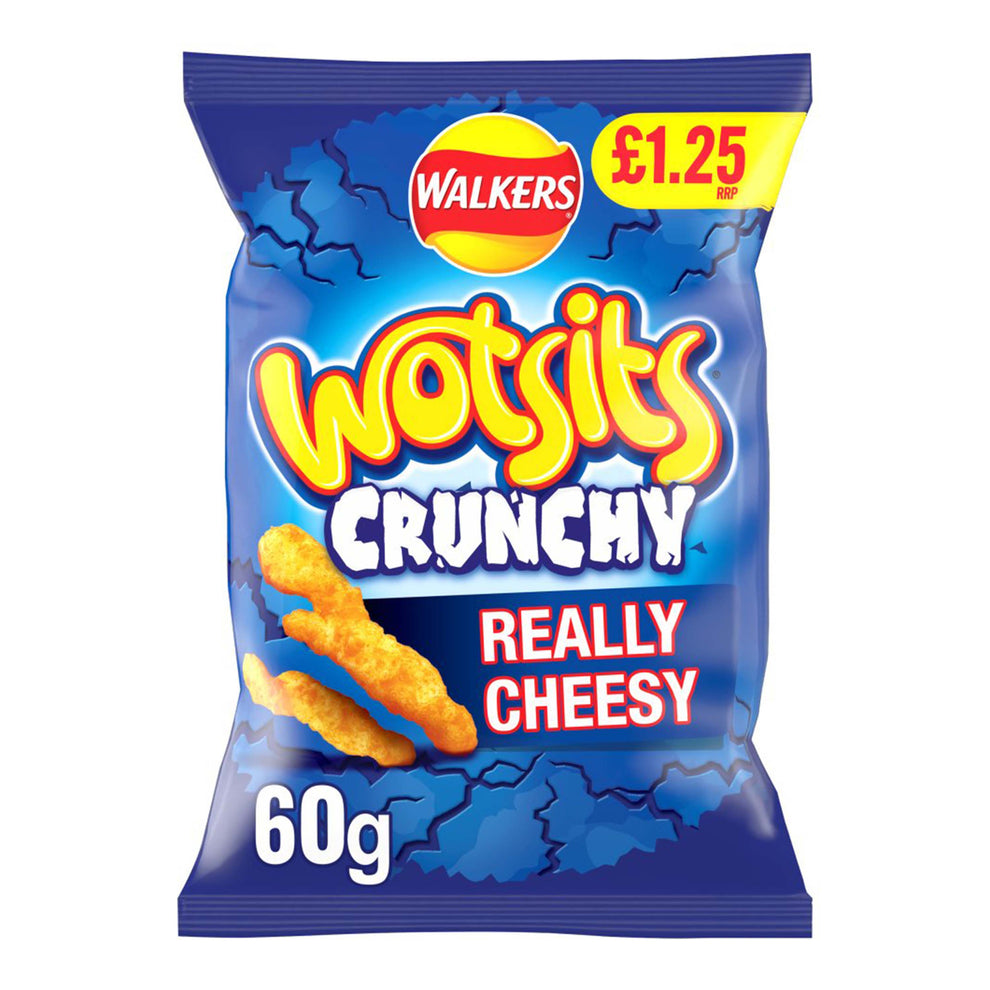 Wotsits Crunchy Really Cheesy 60g – British Gift Shop