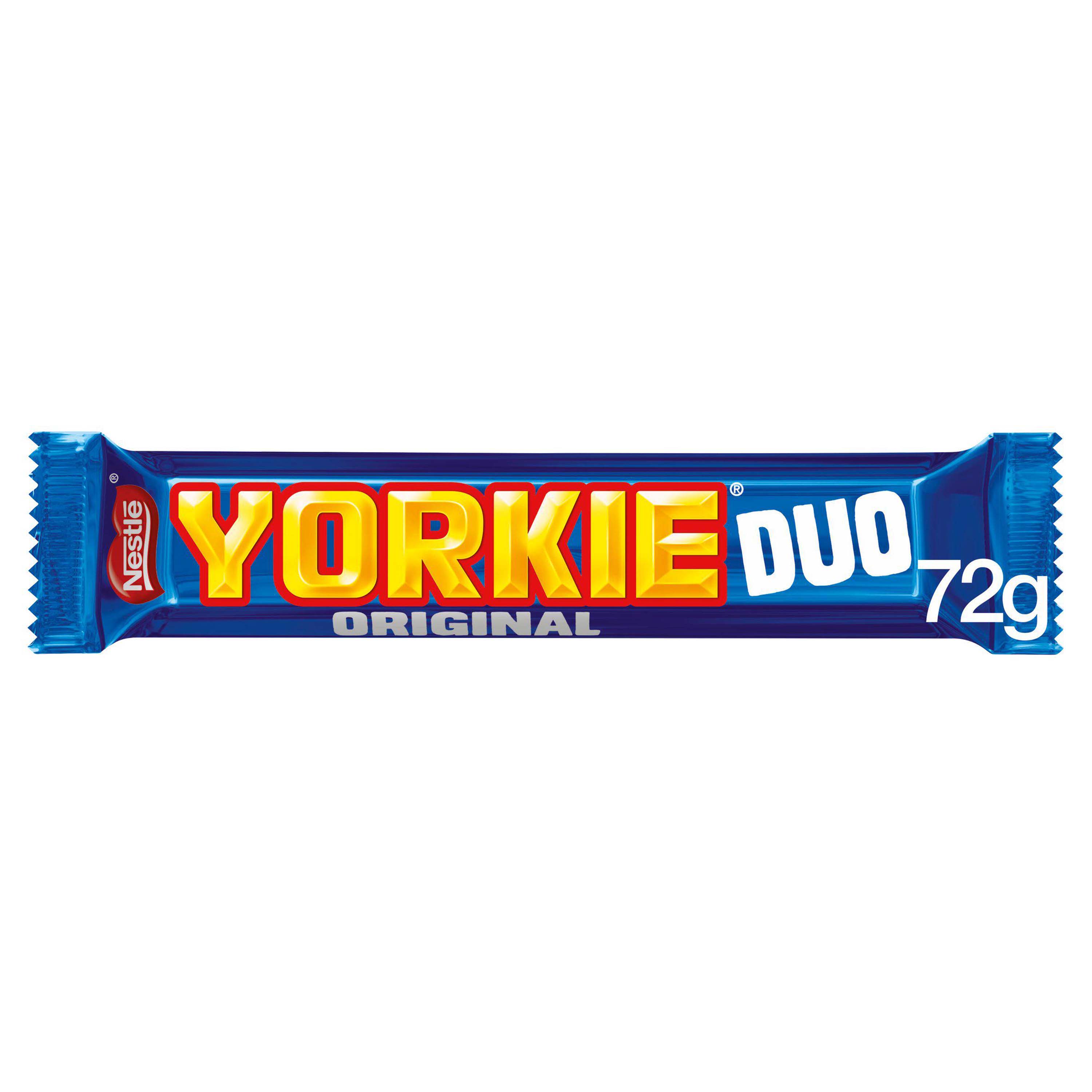 Yorkie Duo Chocolate Bar - 72g – British Gift Shop