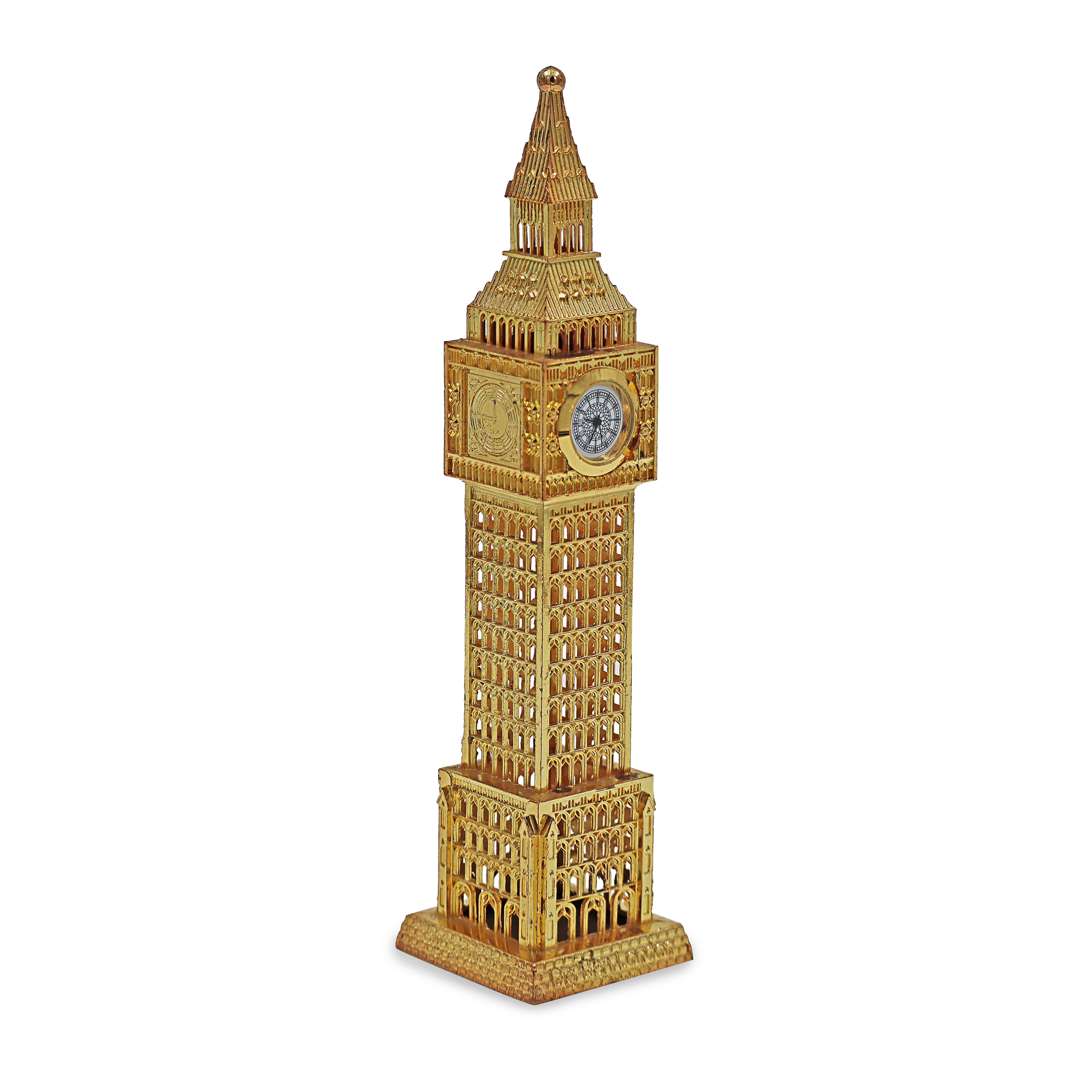 London Souvenir Gold Metallic Big Ben Ornament – British Gift Shop