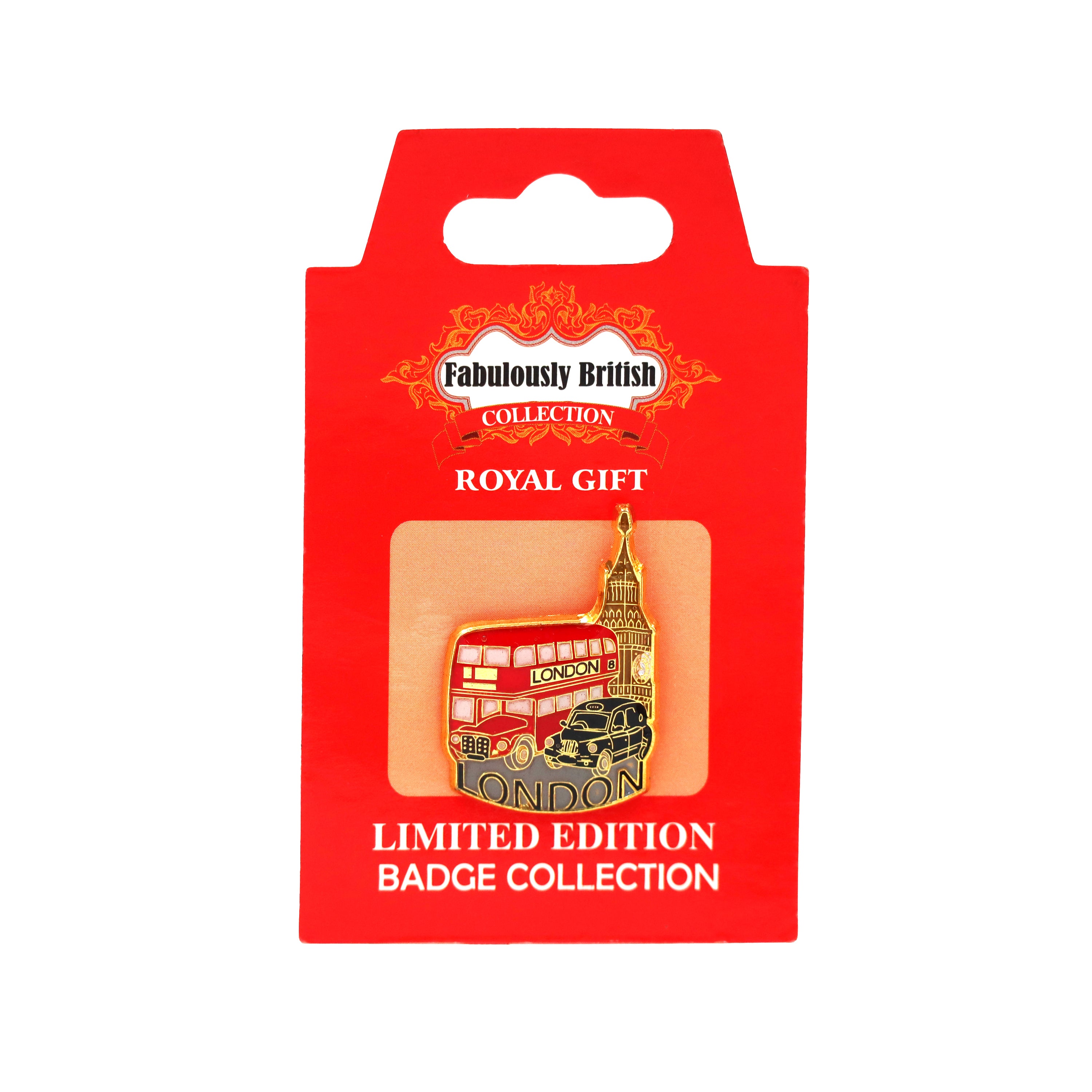London British Souvenir Enamel Pin Badge – British Gift Shop