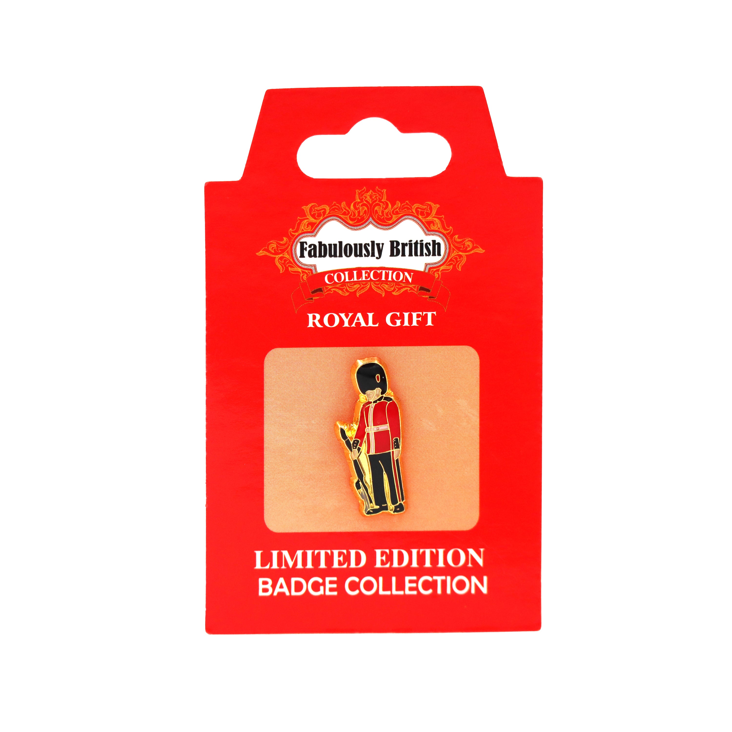 Royal Guard Soldier Enamel Pin Badge sold by British Gift Shop