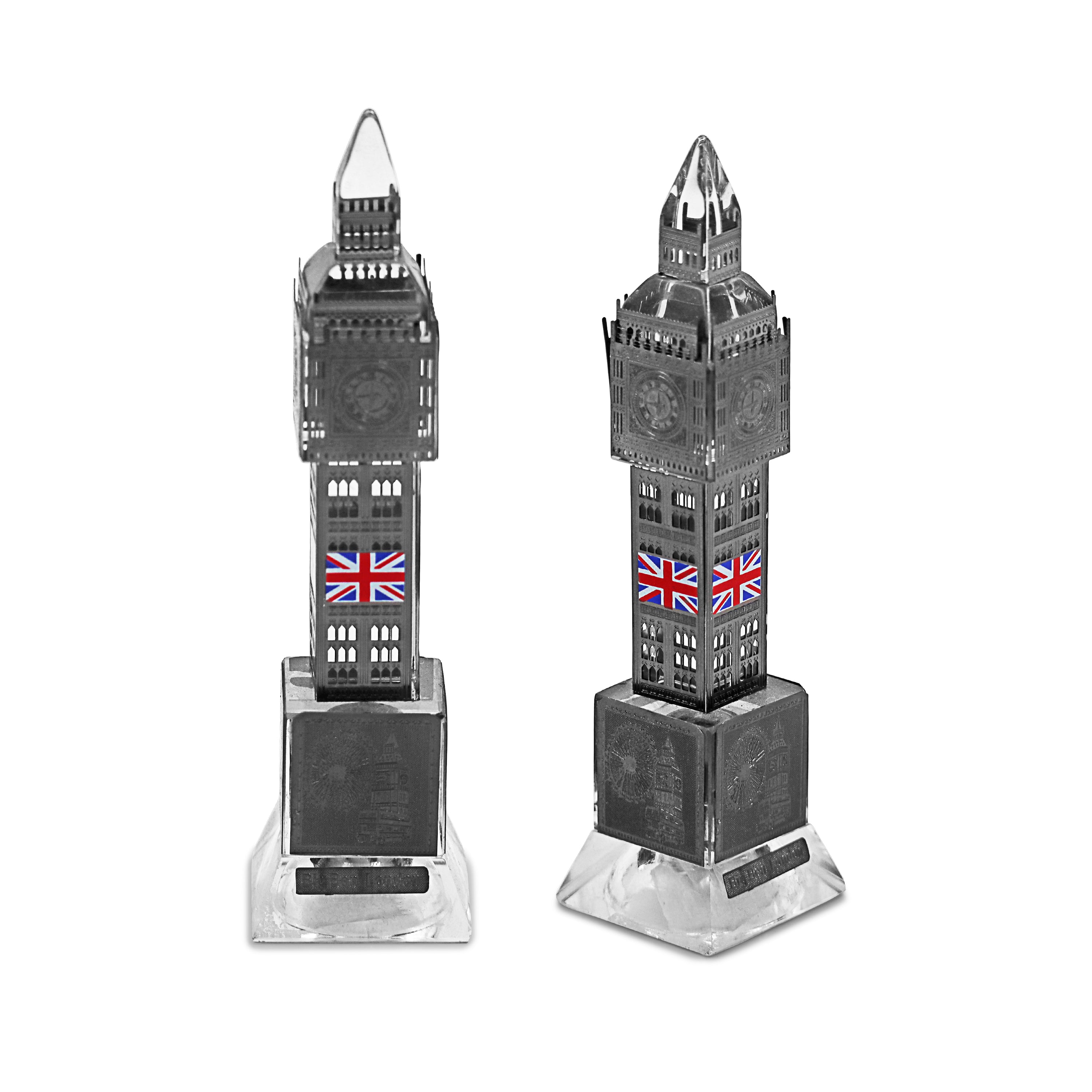 Mini Big Ben Crystal Ornaments sold by British Gift Shop